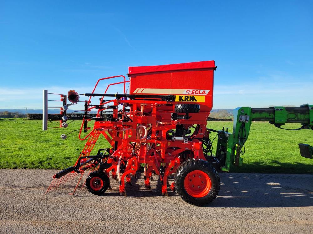 KRM Sola 4m Direct Drill for Sale - Curtis Agricultural